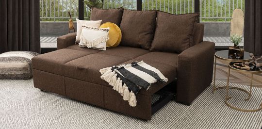 Sofá Cama Toronto Chocolate